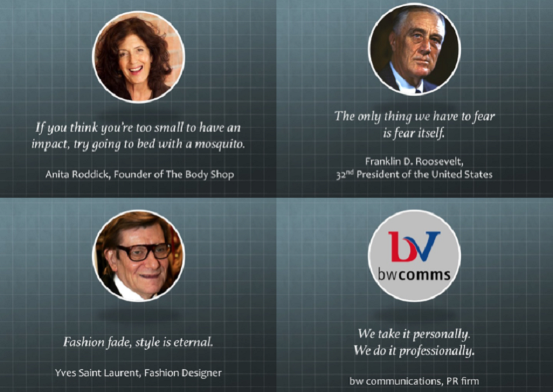 SOUND BITE – BRIEFER BETTER