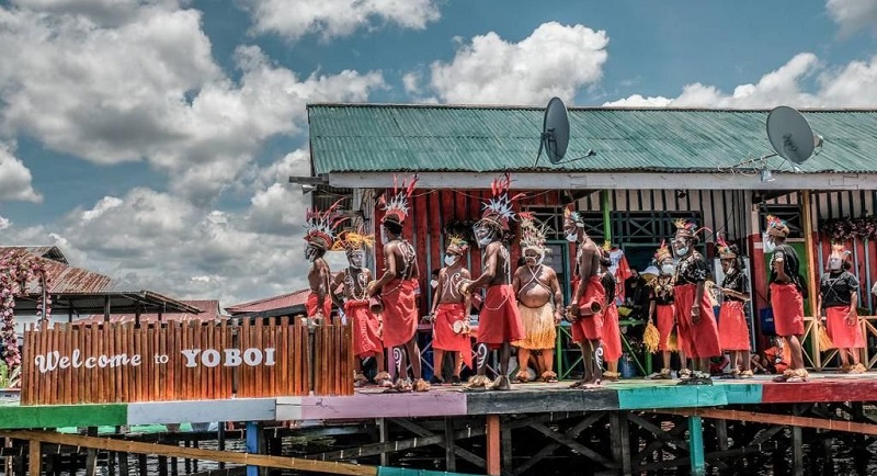 FROM NATURE TO CULTURE OFFERED DURING A VISIT TO YOBOI VILLAGE, PAPUA