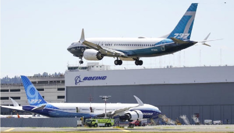BOEING REPORTED TAKES ORDER FOR 774 COMMERCIAL AIRCRAFT IN 2022