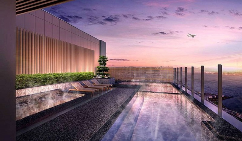 HANEDA AIRPORT, JAPAN HAS A SERVICE FOR TRAVELERS, CAN SOAK IN THE ONSEN