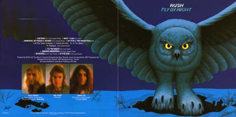 THE 48th ANNIVERSARY OF RUSH’S SINGLE ALBUM ‘FLY BY NIGHT’ ON FEB. 15, 1975