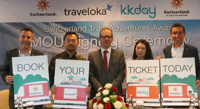TRAVELOKA PARTNERS WITH SWISS TRAVEL AGENT TO EXPAND TRAVEL PRODUCTS
