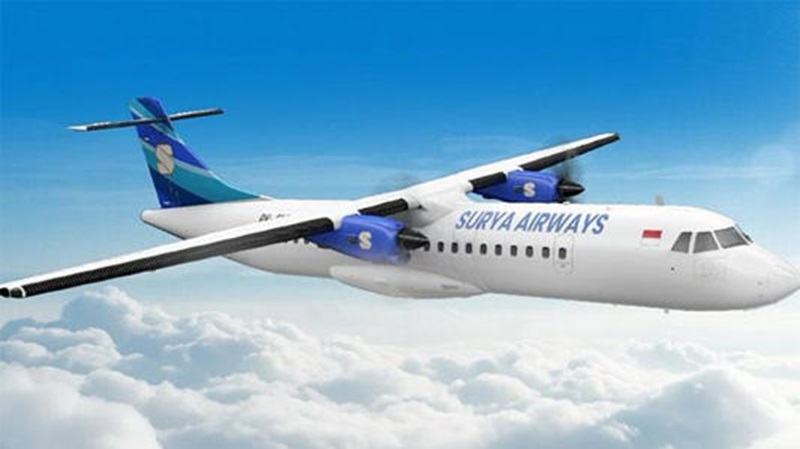 NEWCOMER TO INDONESIAN AVIATION INDUSTRY, SURYA AIRWAYS