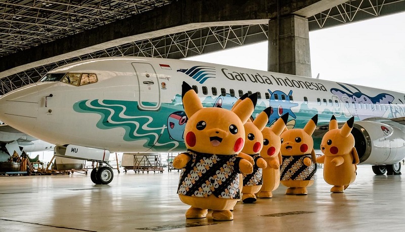 GARUDA AND POKEMON COLLABORATION BRINGS UNIQUE FLYING EXPERIENCE