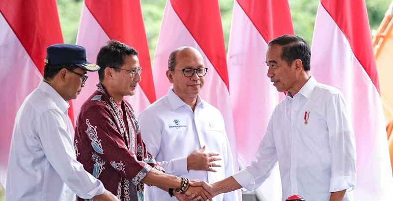 JOKOWI INAUGURATES SEVERAL DEV'T FACILITIES TO SUPPORT PAREKRAF IN IKN