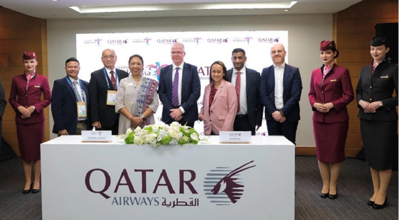 MINISTRY & QATAR AIRWAYS COLLABORATES TO EXPAND RI's TOURISM PROMOTION
